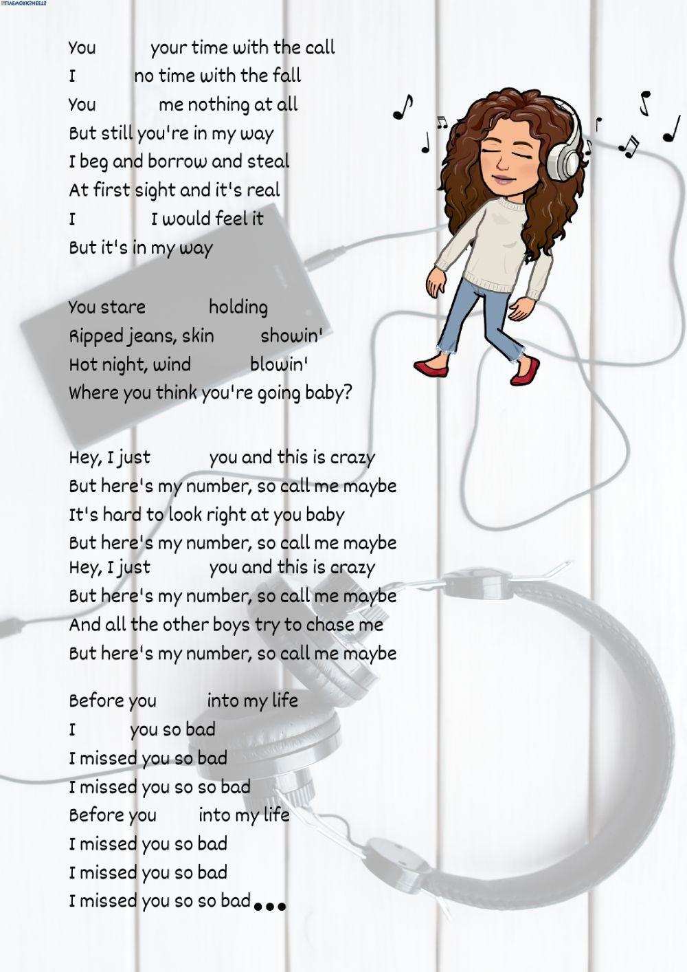 Song Past simple | Free Interactive Worksheets | 158607