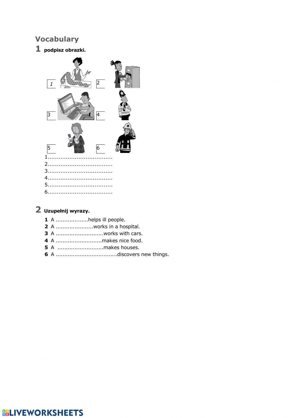 steps unit 7 vo… | Free Interactive Worksheets | 5593557
