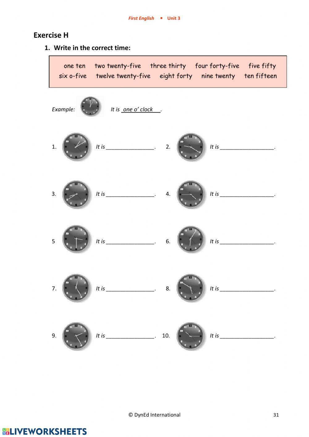 General Practise worksheet | Live Worksheets