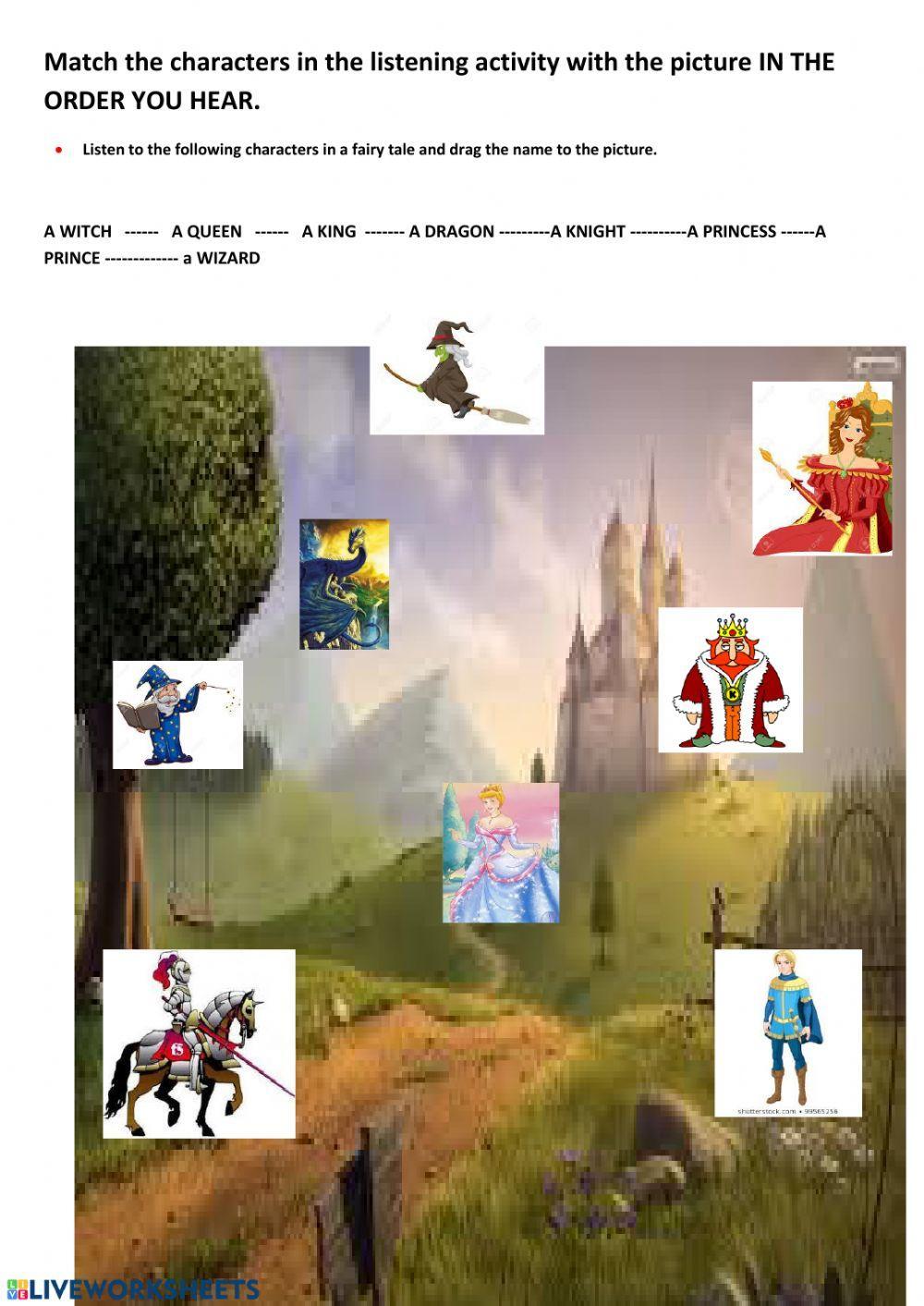 5600612 | Listening Comprehension: Identifying characters