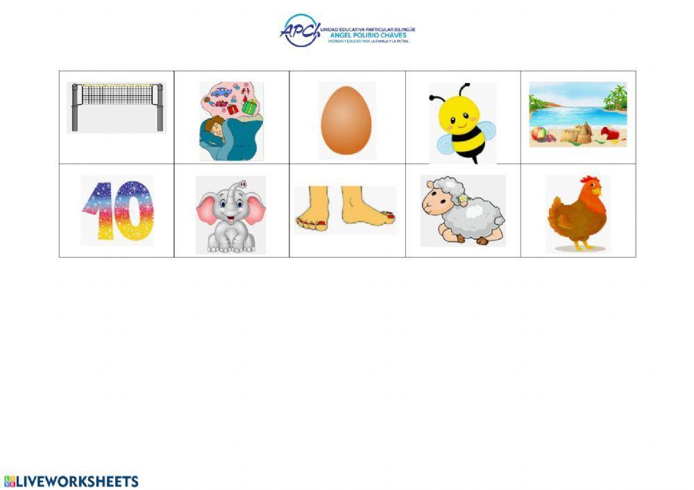 Long-Short -Ee- | mflores_ueapch | Live Worksheets