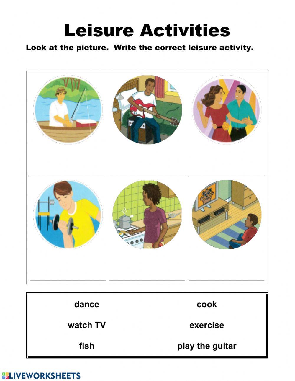 163126 | Leisure Activities 2 | Lesley Kretai