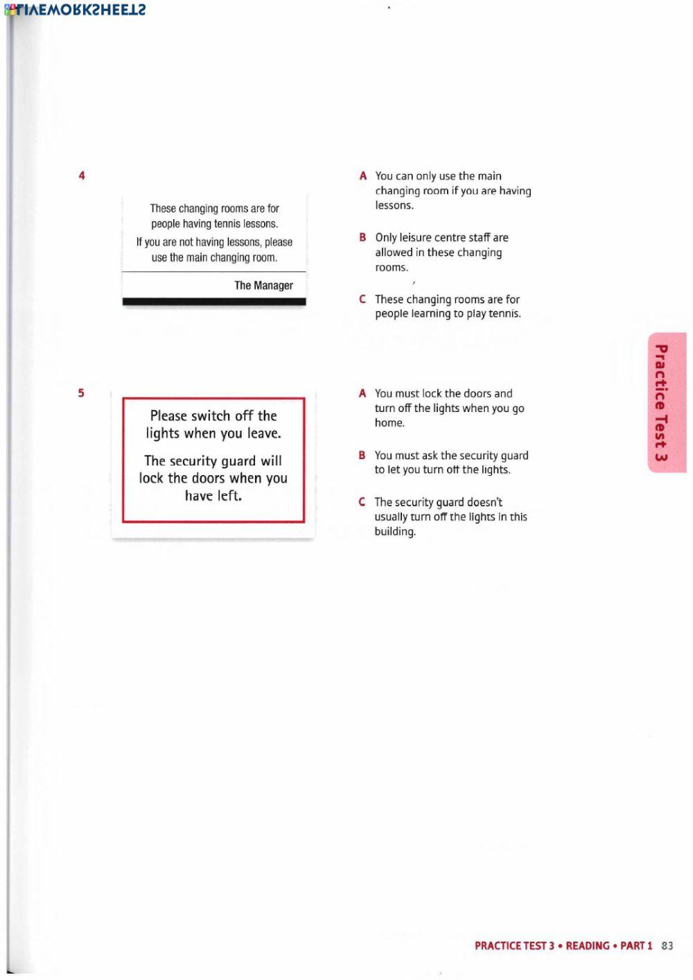 5604533 | PET - Test 3 OXT R-UE | Paul | LiveWorksheets