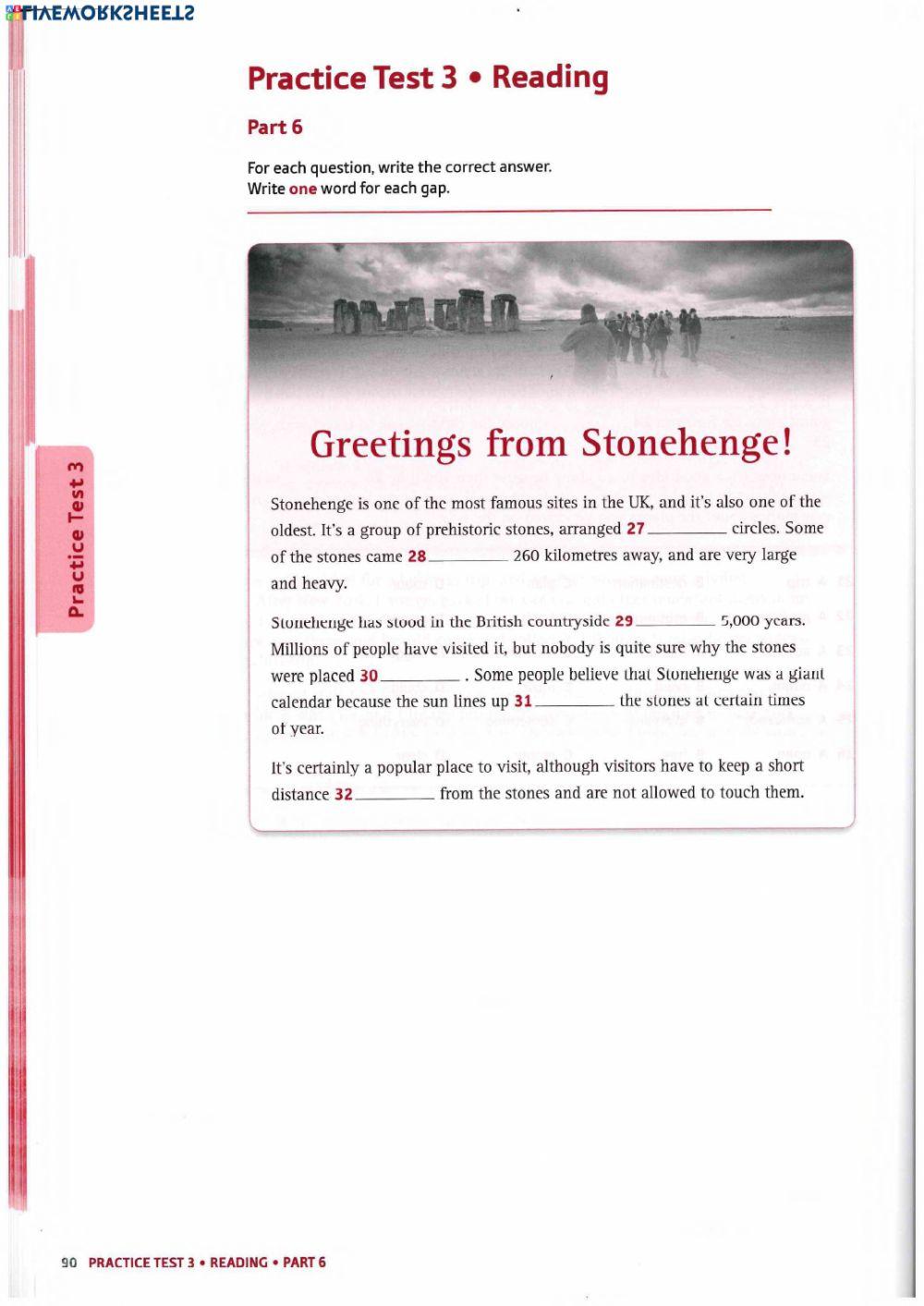 5604533 | PET - Test 3 OXT R-UE | Paul | LiveWorksheets