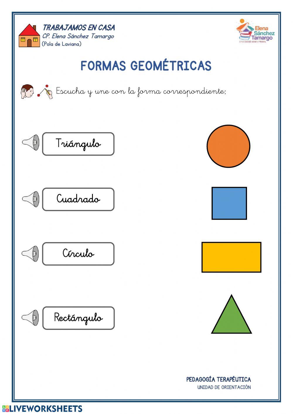 Formas interactive worksheet | Live Worksheets