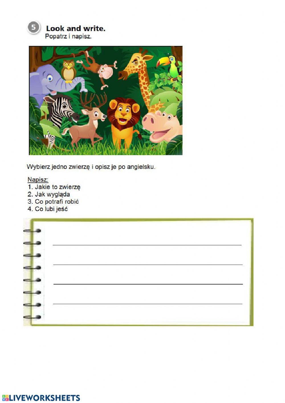 Animals - test | Free Interactive Worksheets | 164694