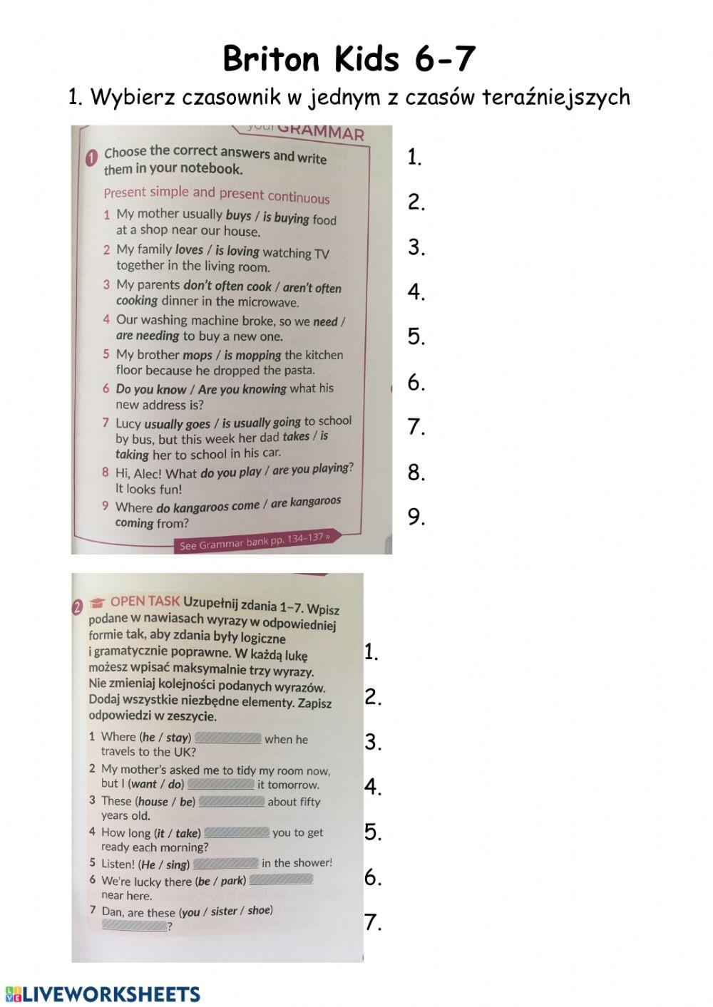 5607272 | Kids 6-7 | JagodaJagoda | LiveWorksheets