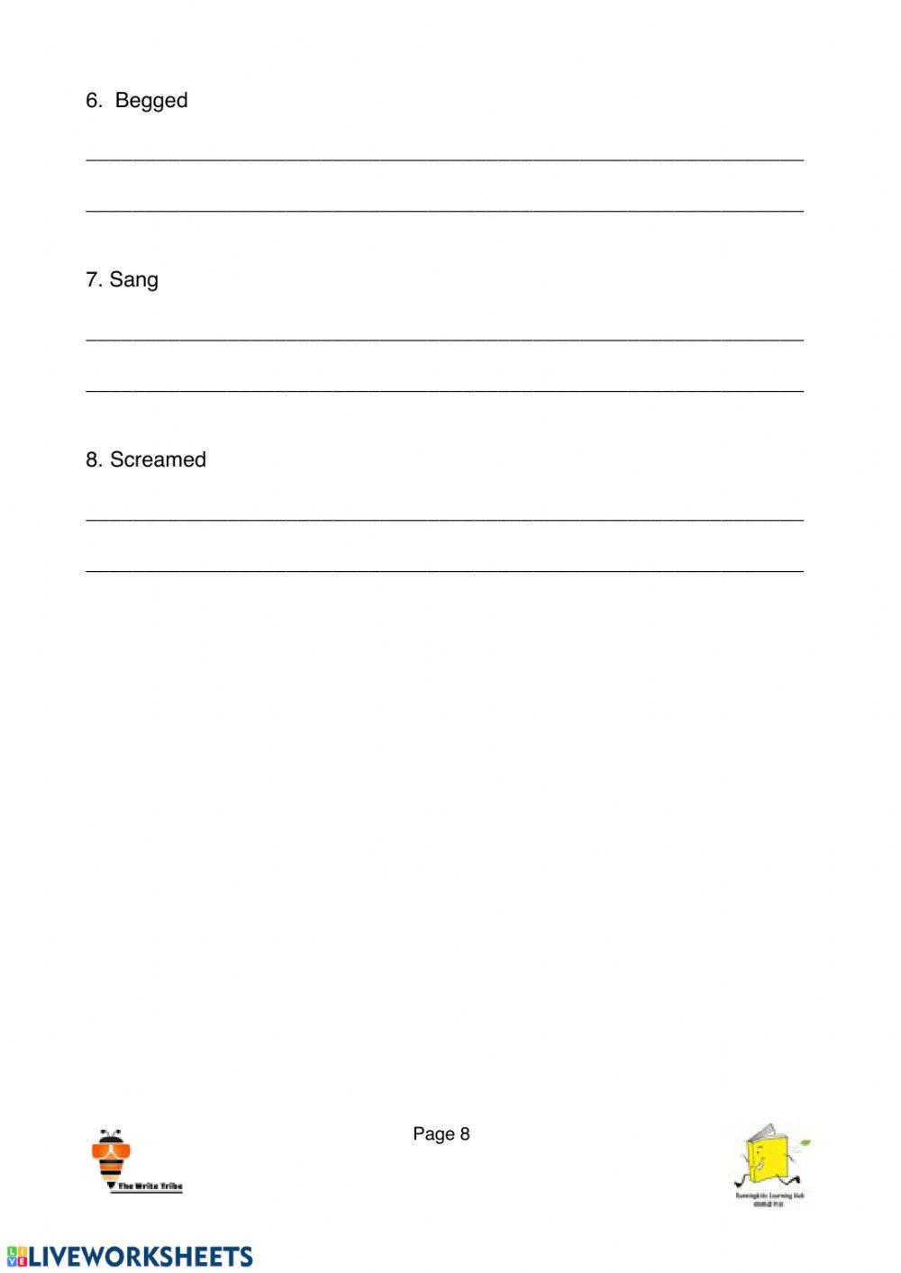 Week 17 e-learning p2 part 2 worksheet | Live Worksheets