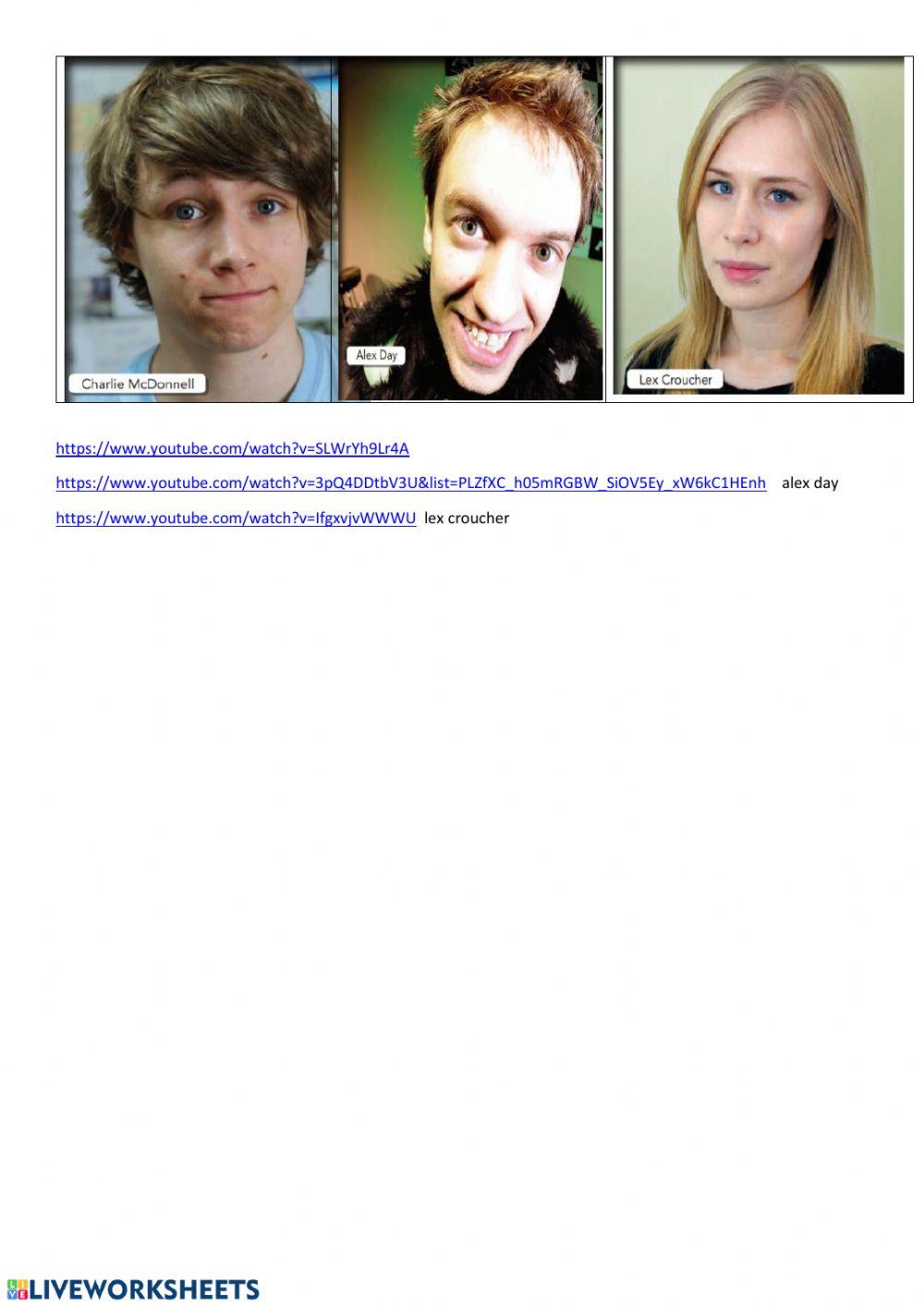 166108 | Vloggers Reading and Comprehension | Ilian