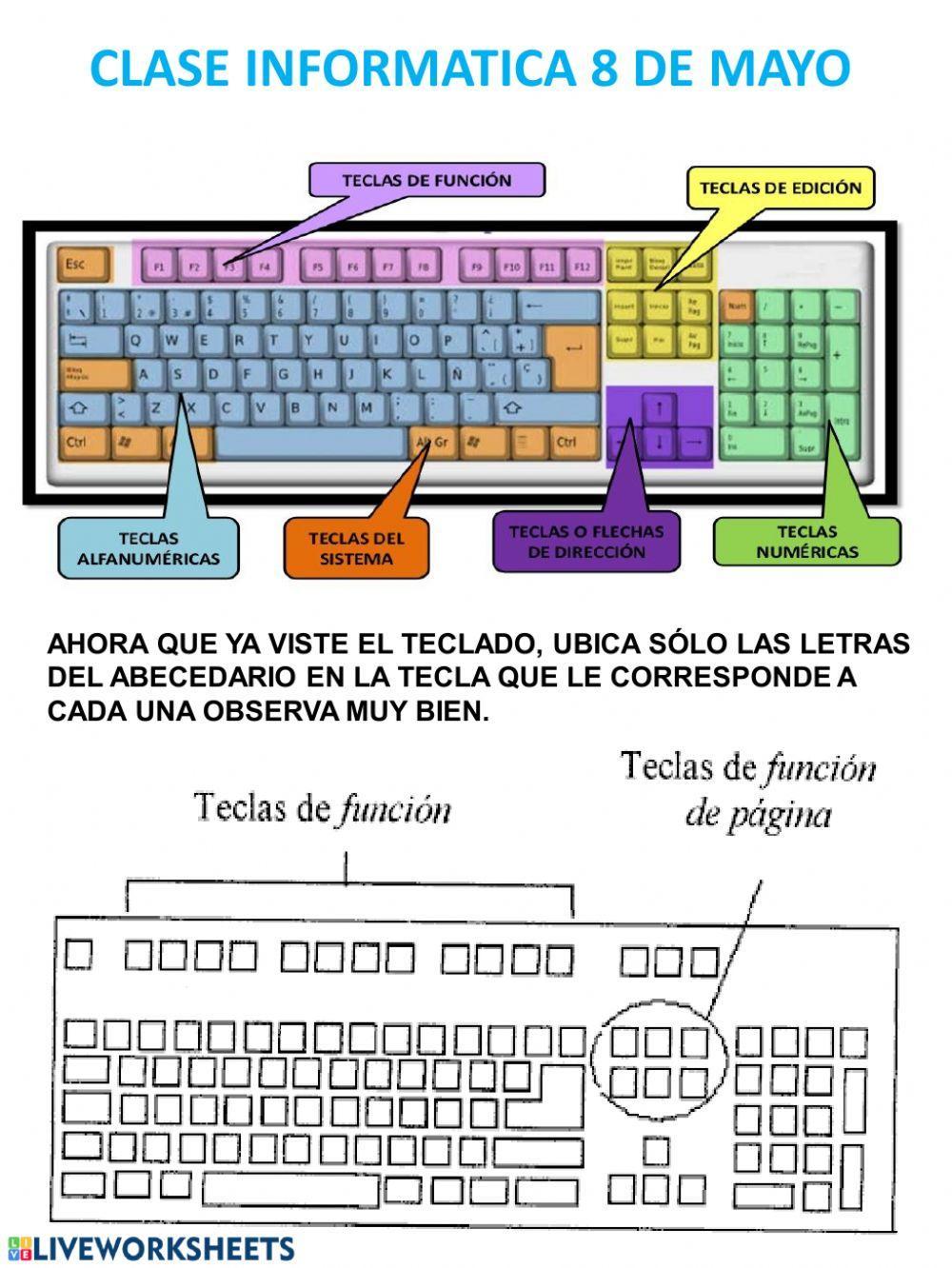 El Teclado 166486 Gabriela Hernandez Live Worksheets