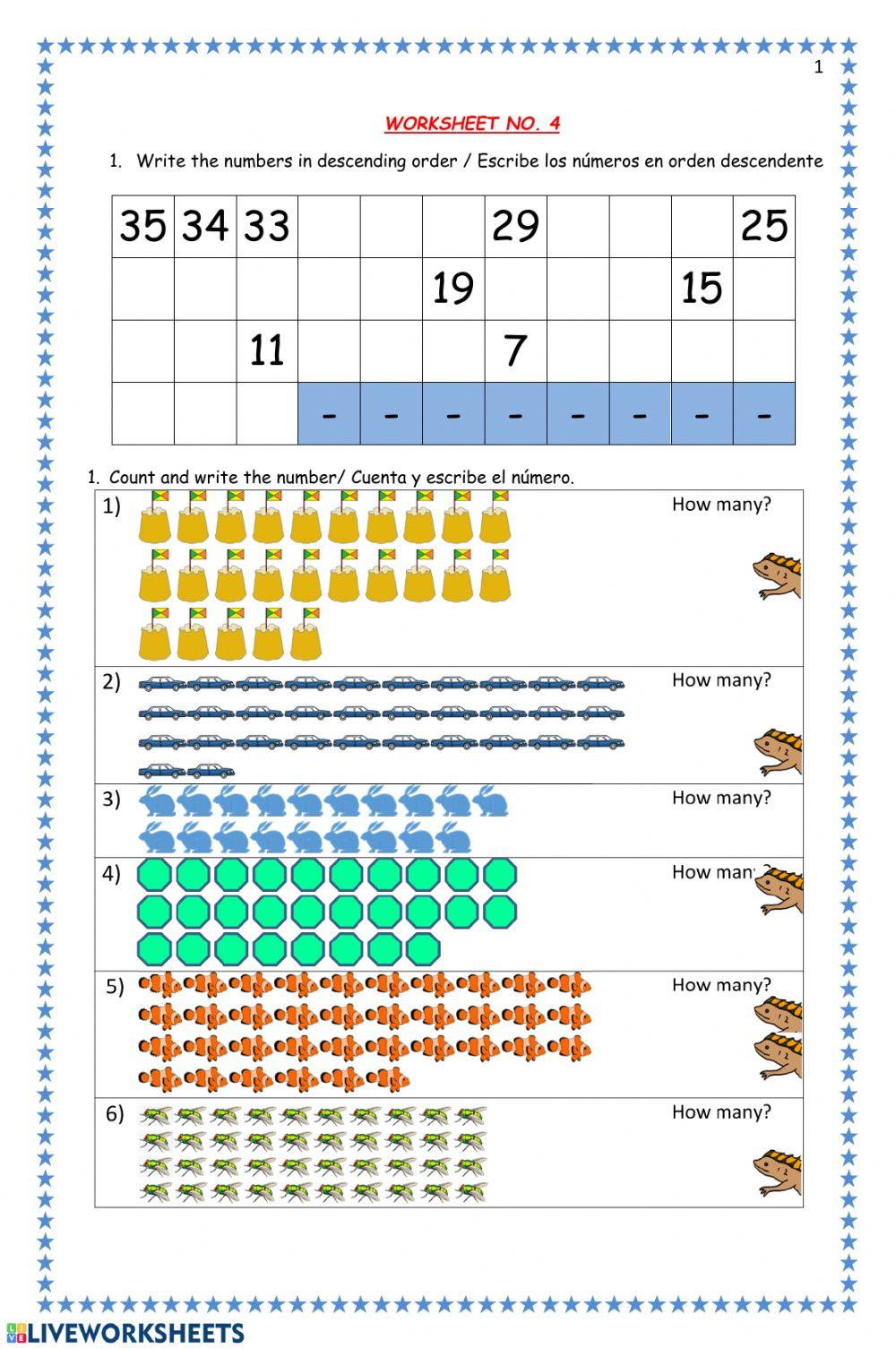 Counting 166820 | atabla | Live Worksheets