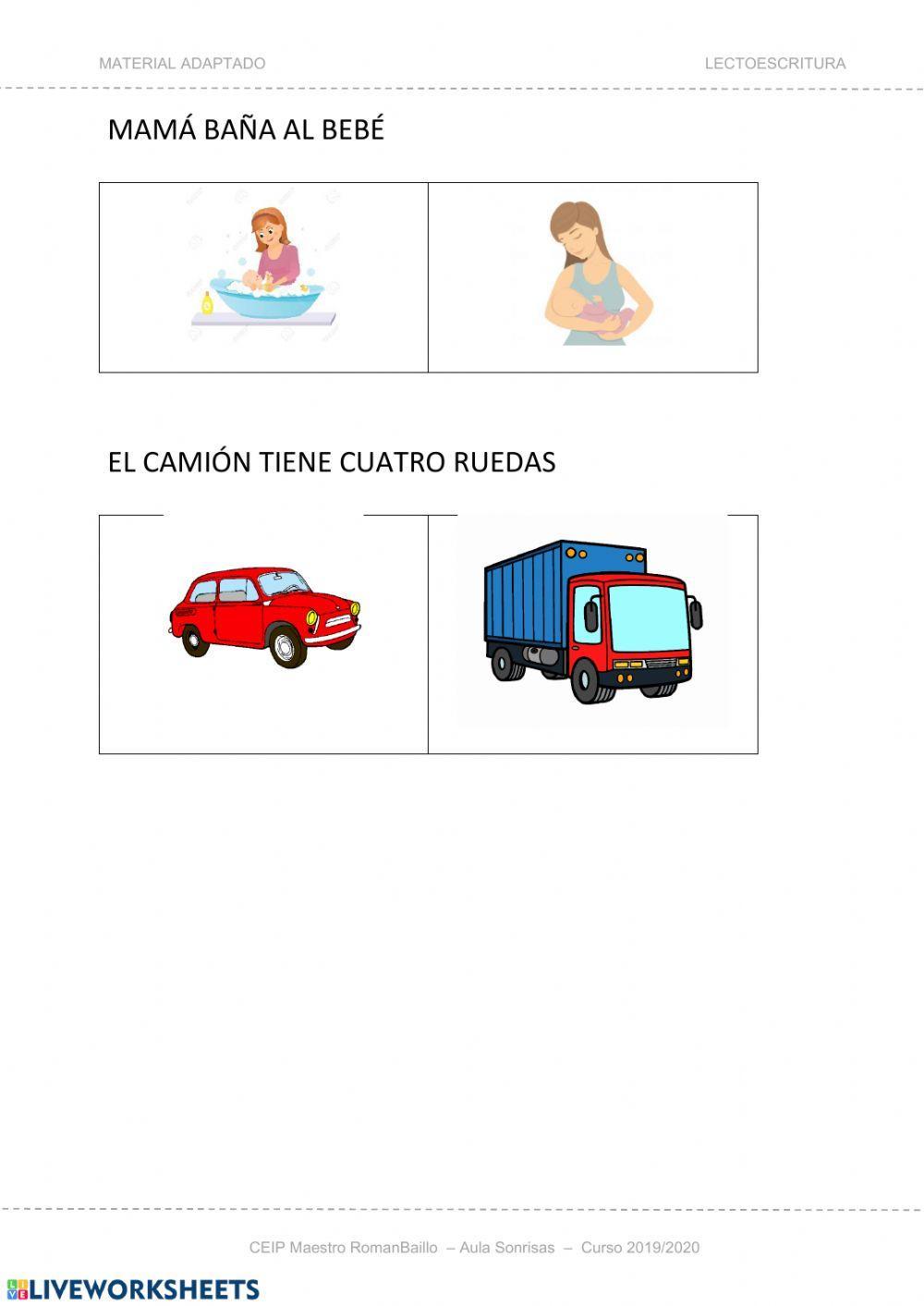 Lengua teach 17 worksheet | Live Worksheets