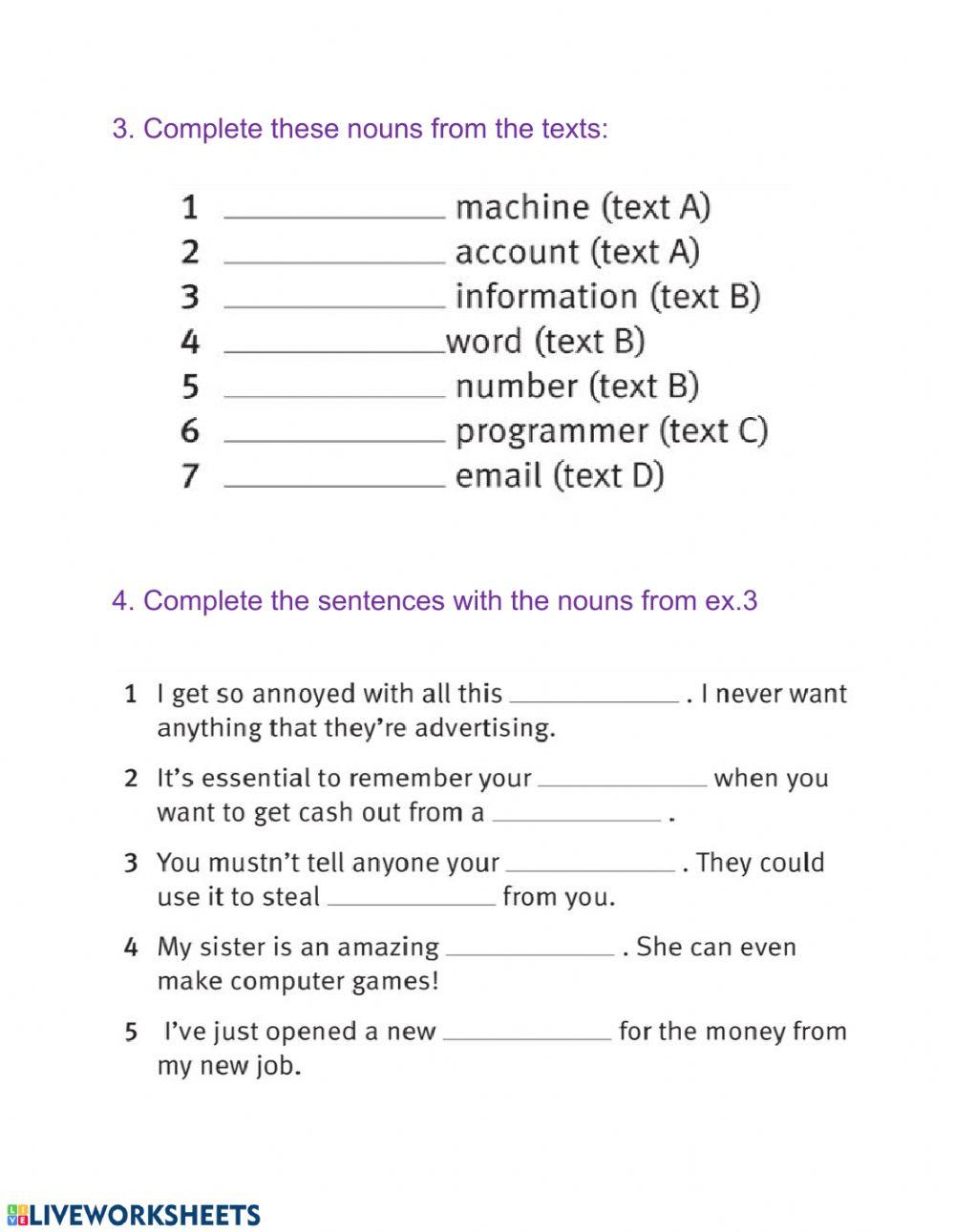 Cyber crime | Free Interactive Worksheets | 169197