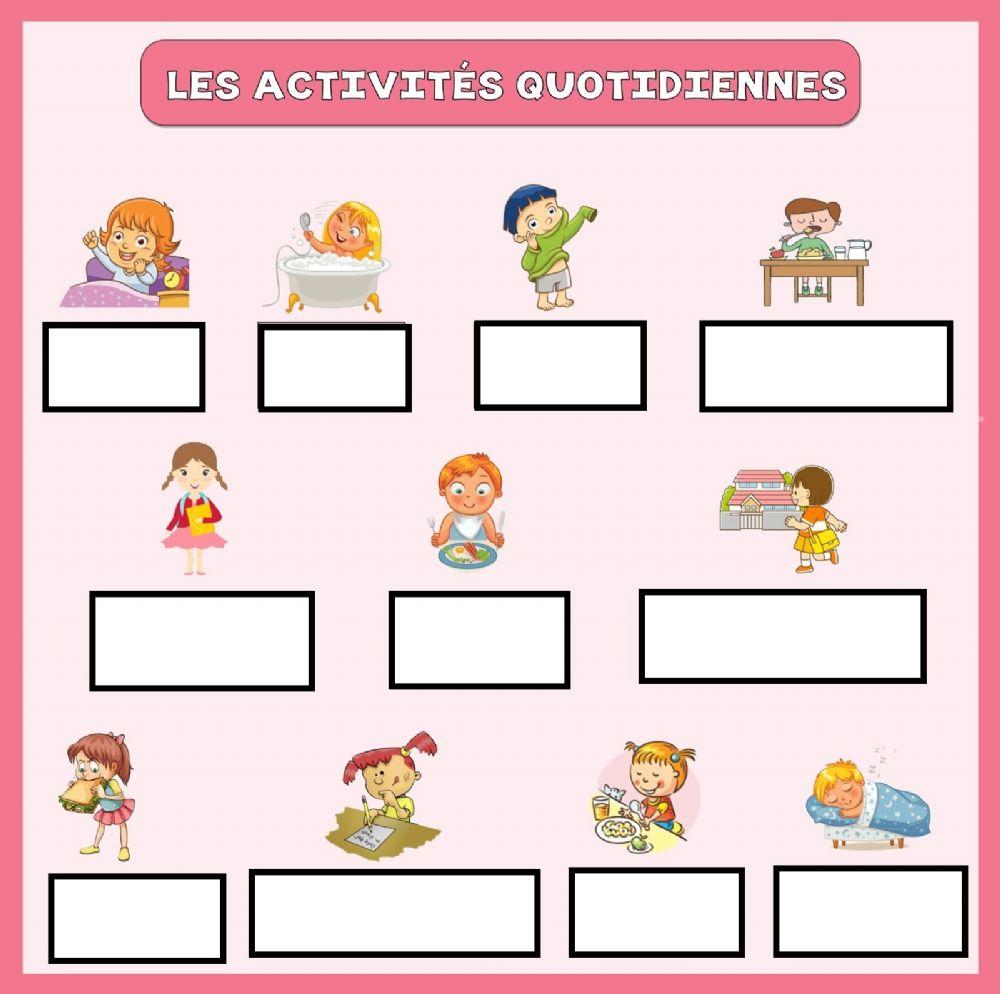 5615802 | Les activités quotidiennes | PatriciaMarcos