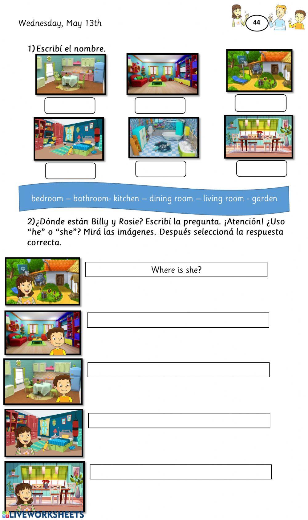 Ex 44-2nd form worksheet | Live Worksheets