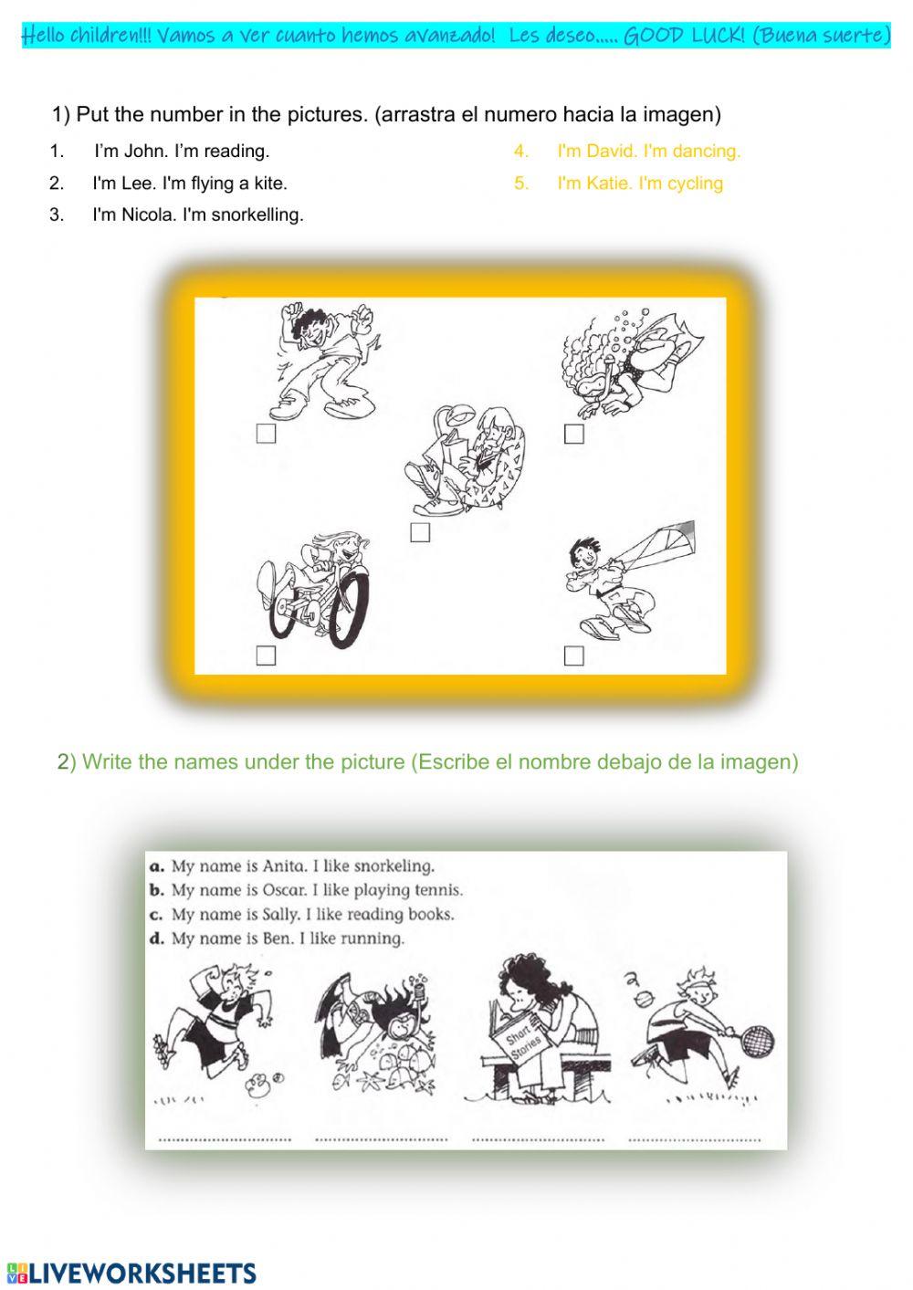 Evaluation shee… | Free Interactive Worksheets | 5616434