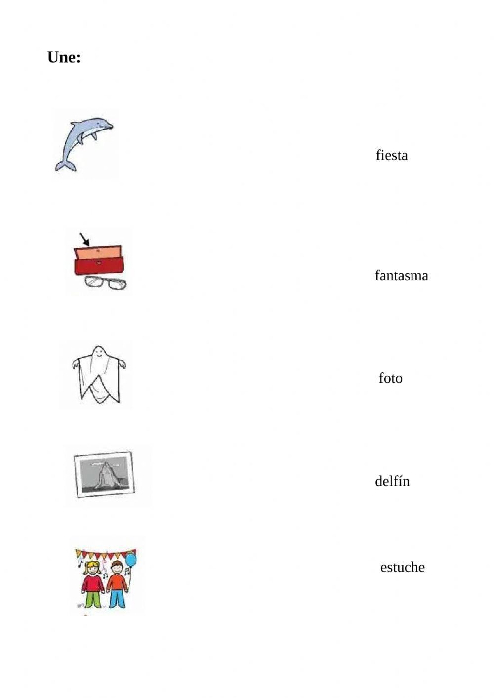 Letra f online exercise | Live Worksheets
