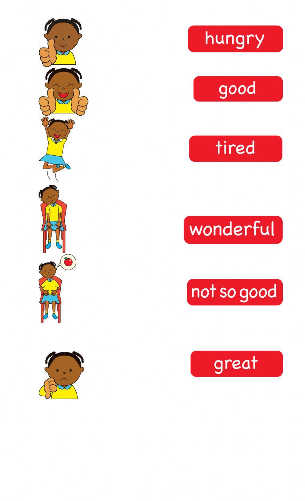 HELLO, HOW ARE YOU? 0932 | Miss Sil | Live Worksheets