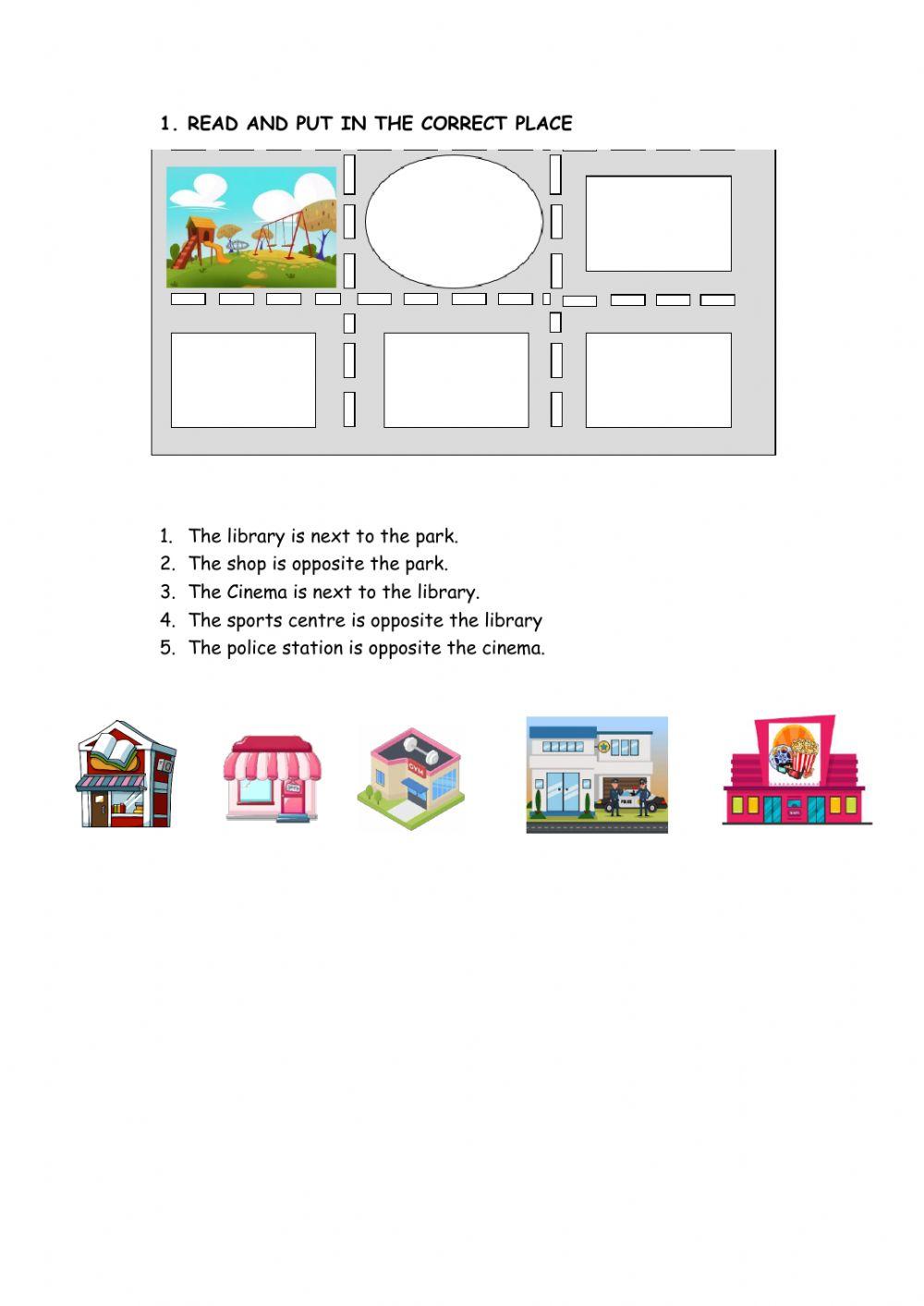 Read and put in… | Free Interactive Worksheets | 171706