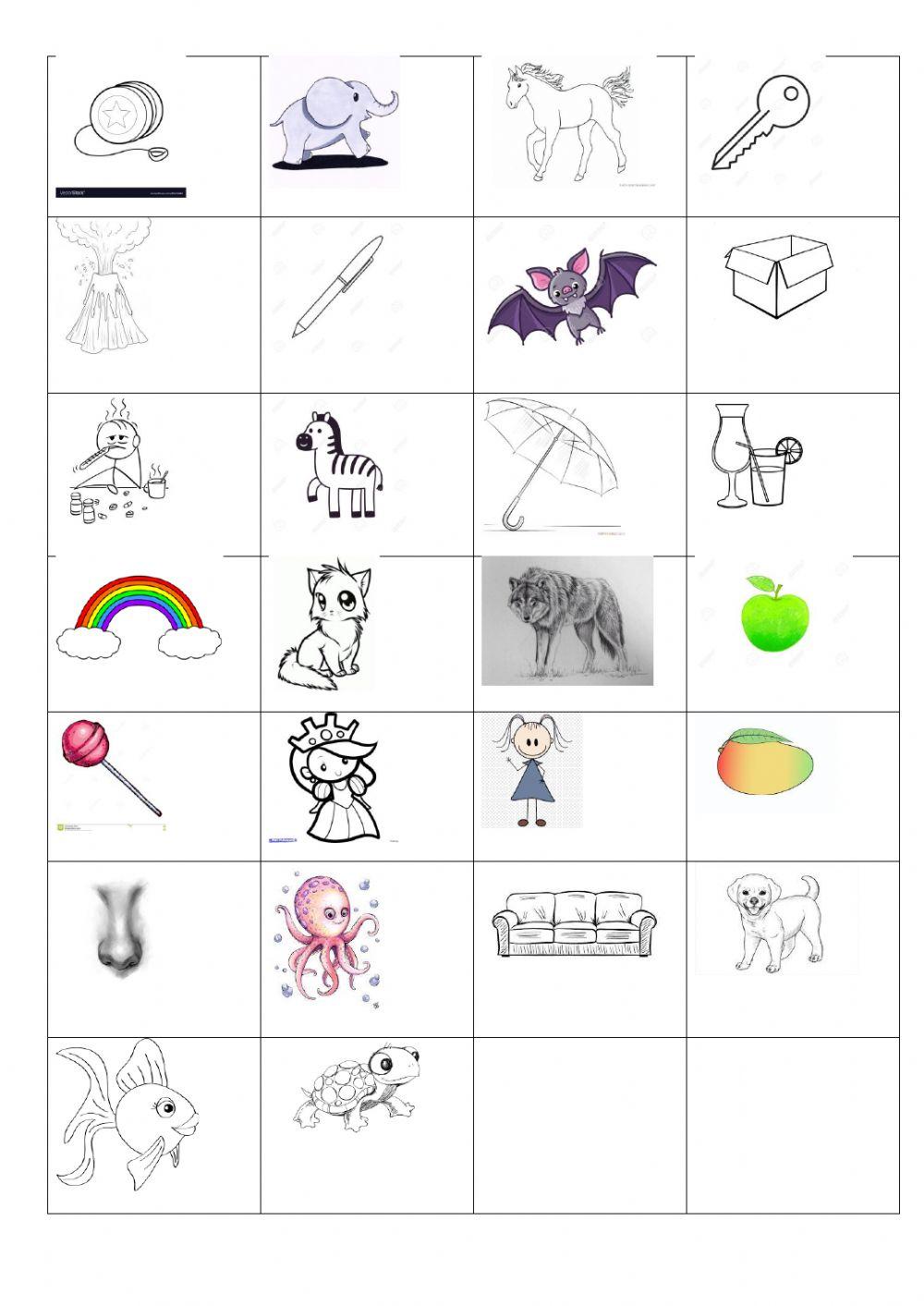 Ff st alphabet worksheet | Live Worksheets