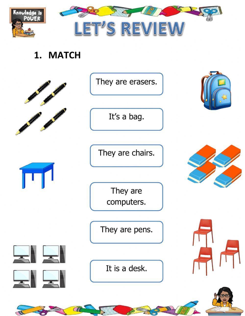 Review (school … | Free Interactive Worksheets | 244834