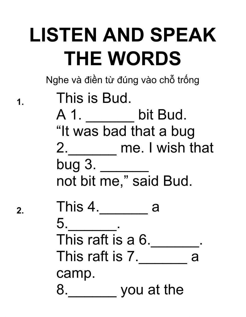 Mixed short vow… | Free Interactive Worksheets | 245076