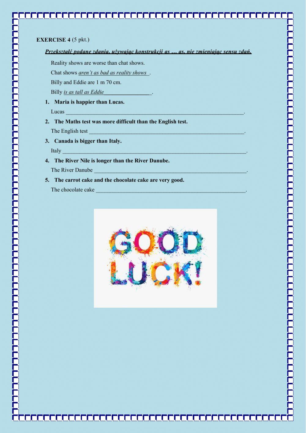 Team up plus 2 unit 7 grammar test worksheet | Live Worksheets