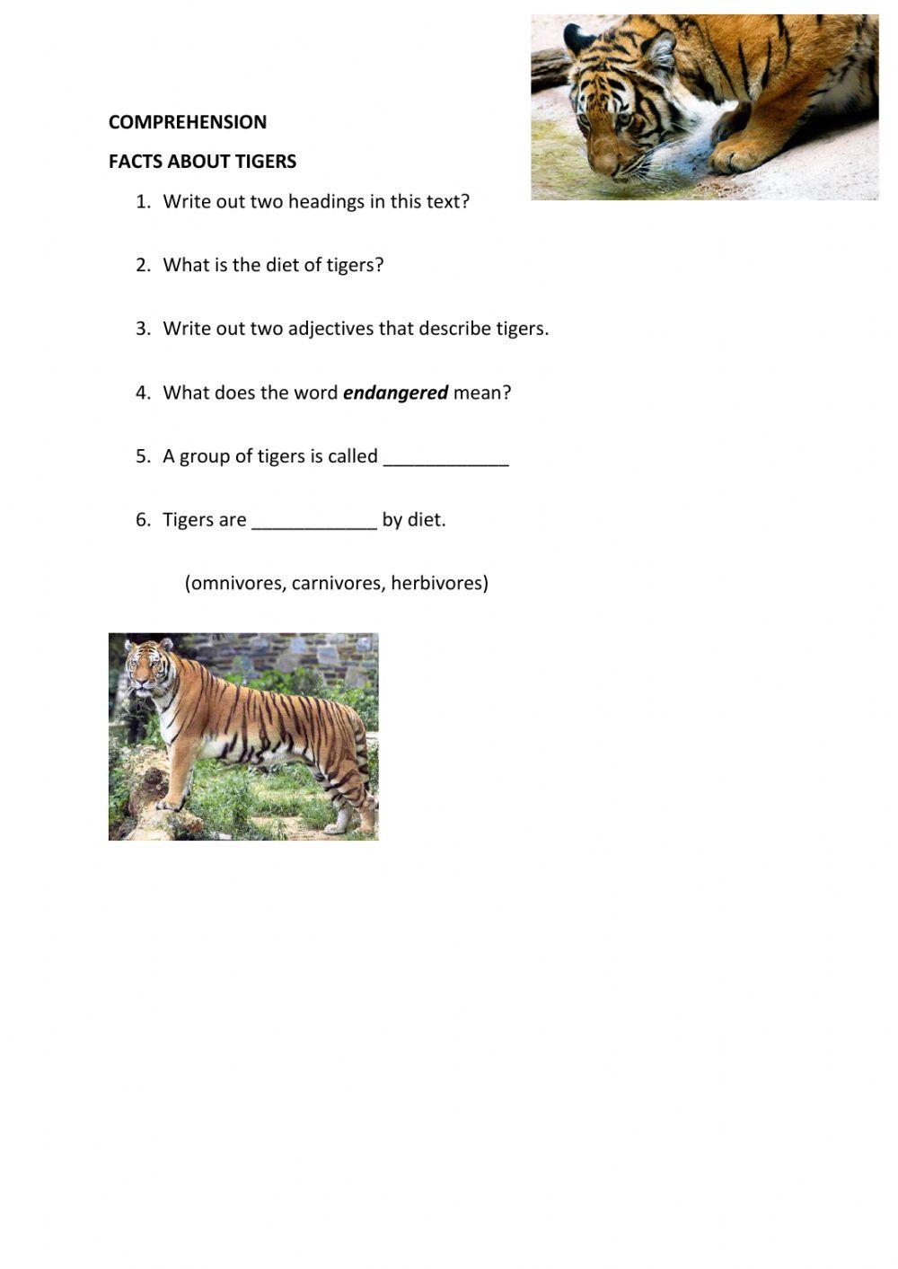 Comprehension online pdf activity | Live Worksheets