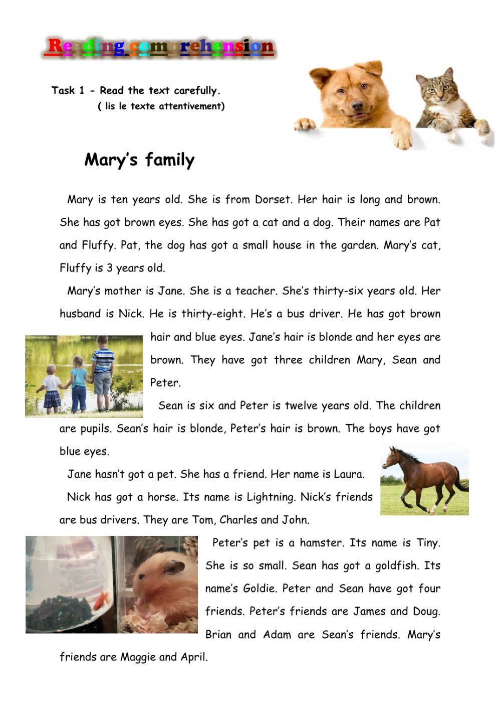 247304 | Reading Have got | alb02 | LiveWorksheets