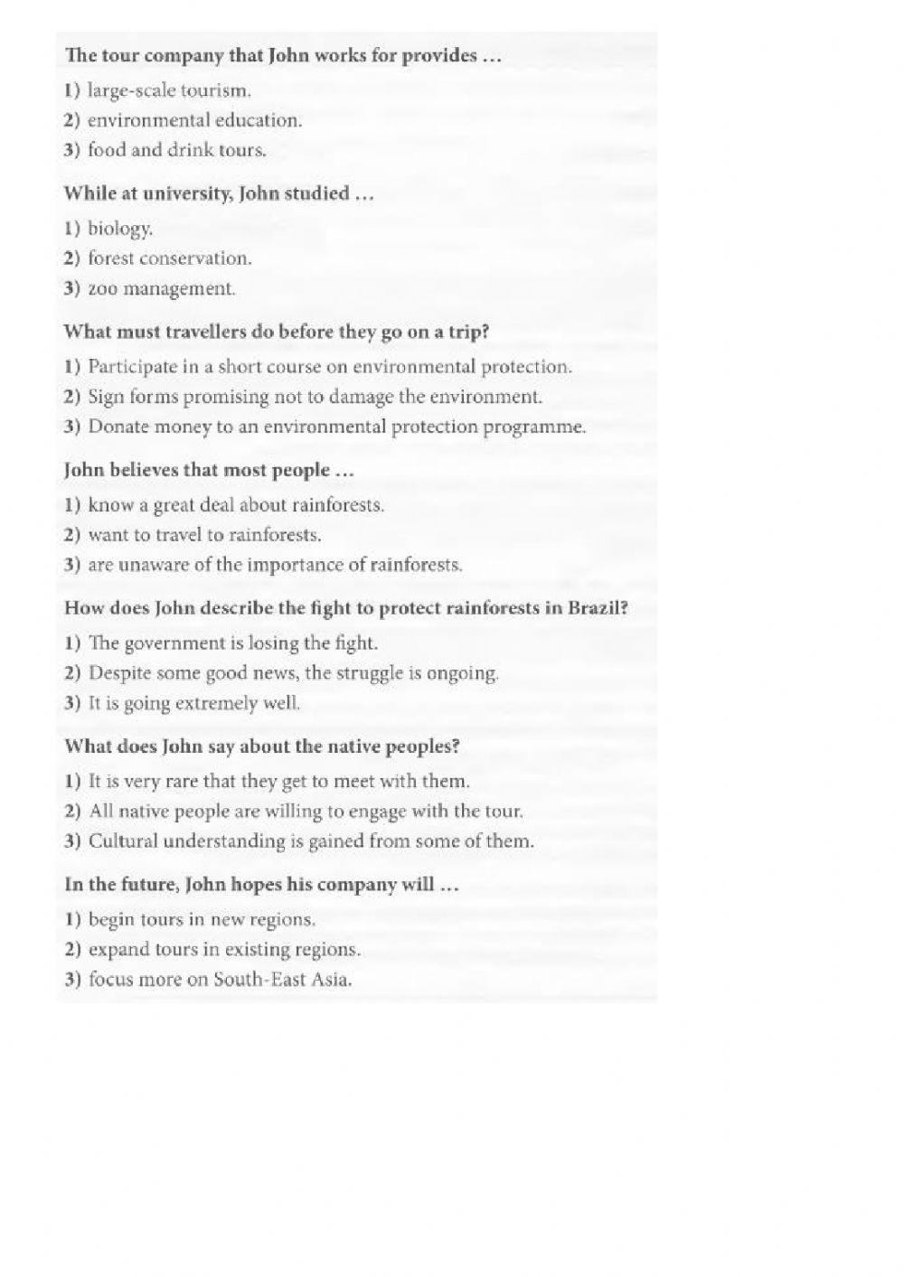 Подготовка к егэ. | LiveWorksheets | 247340