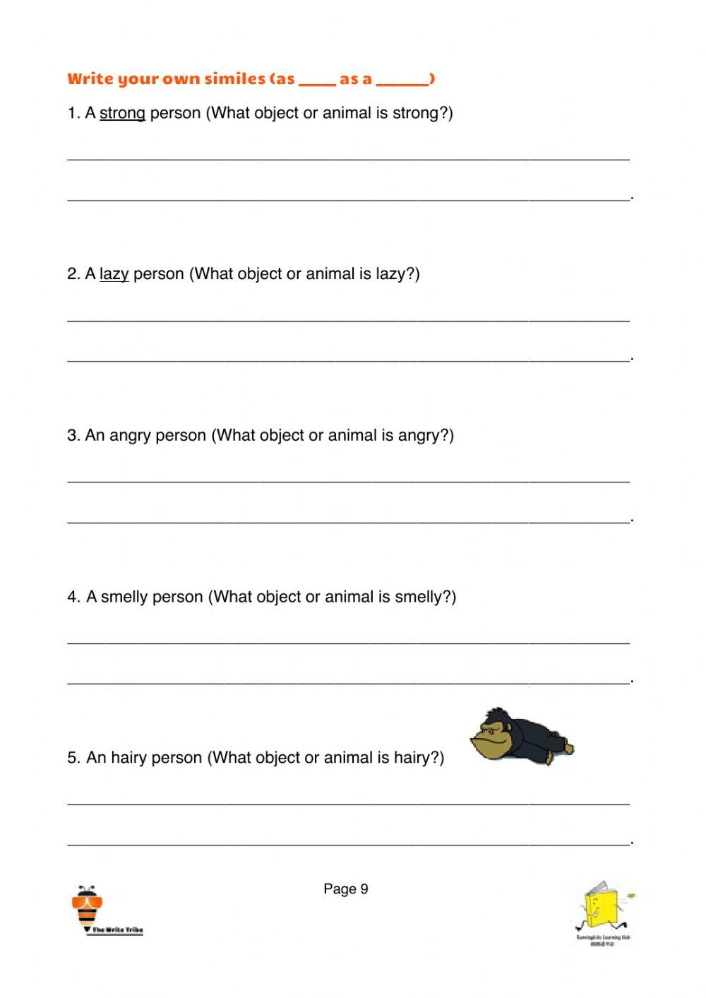 Week 3 e-learning p2 part 2 worksheet | Live Worksheets