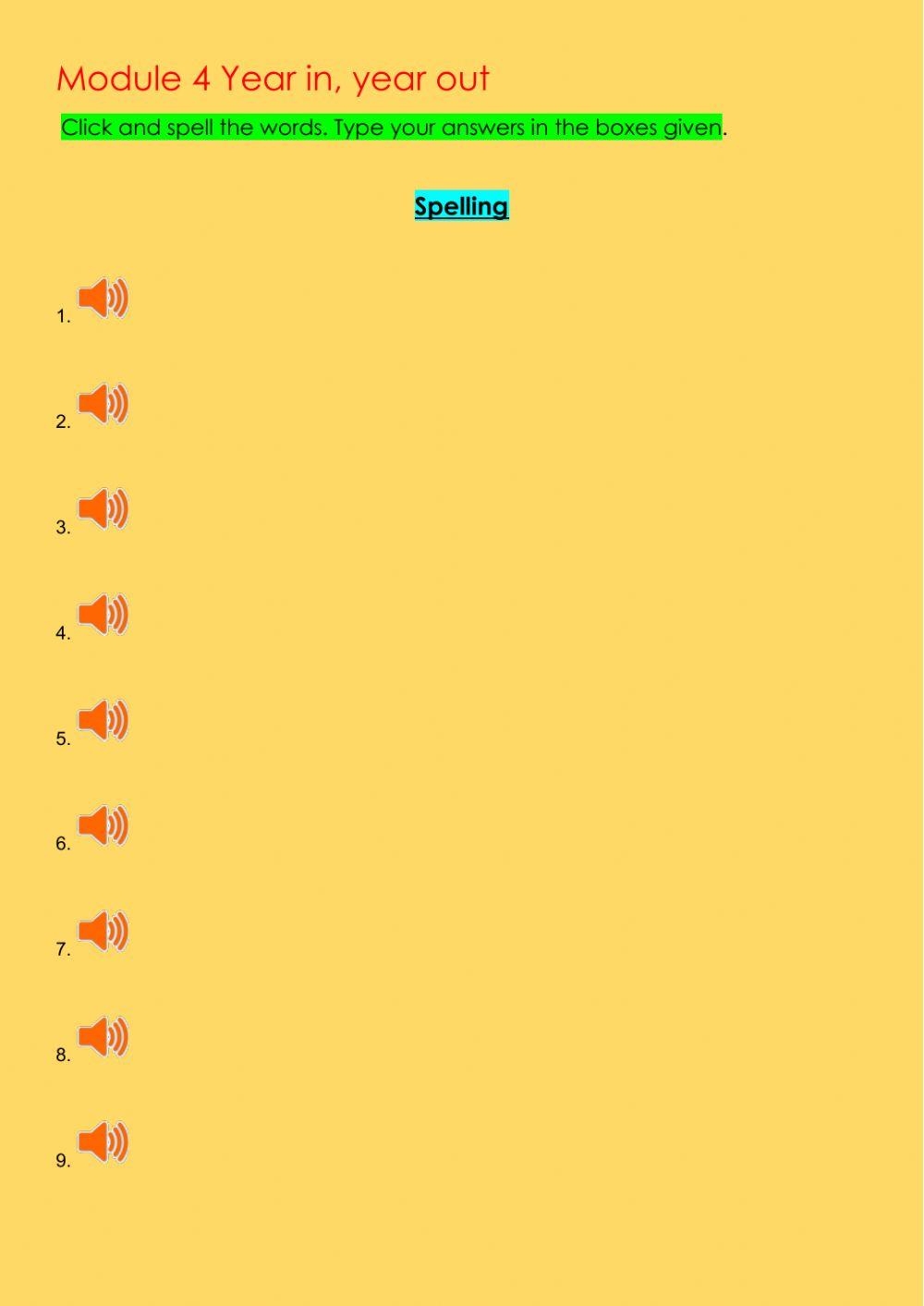 Module 4 Year in, year out 266783 | Lee Wan Xing Moe