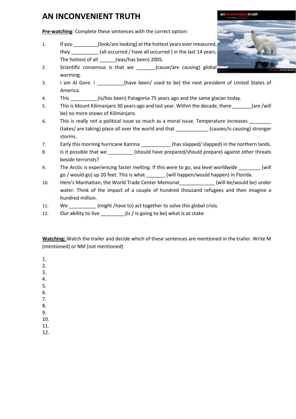 Trailer Task - … | Free Interactive Worksheets | 268917