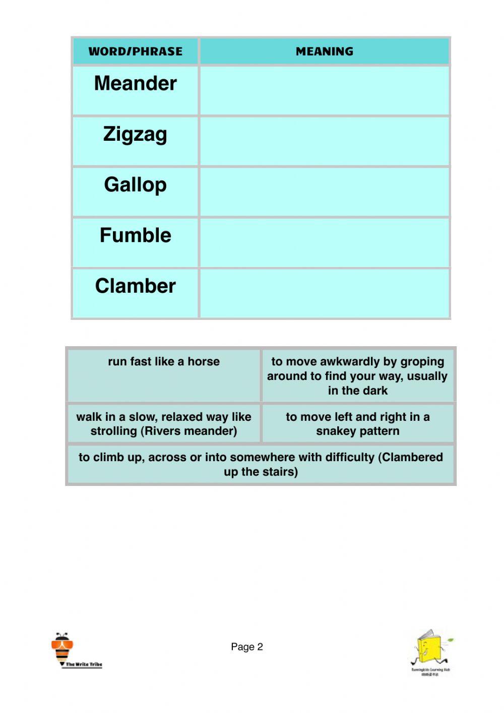 Week 21 e-learning p5-6 part 1 worksheet | Live Worksheets