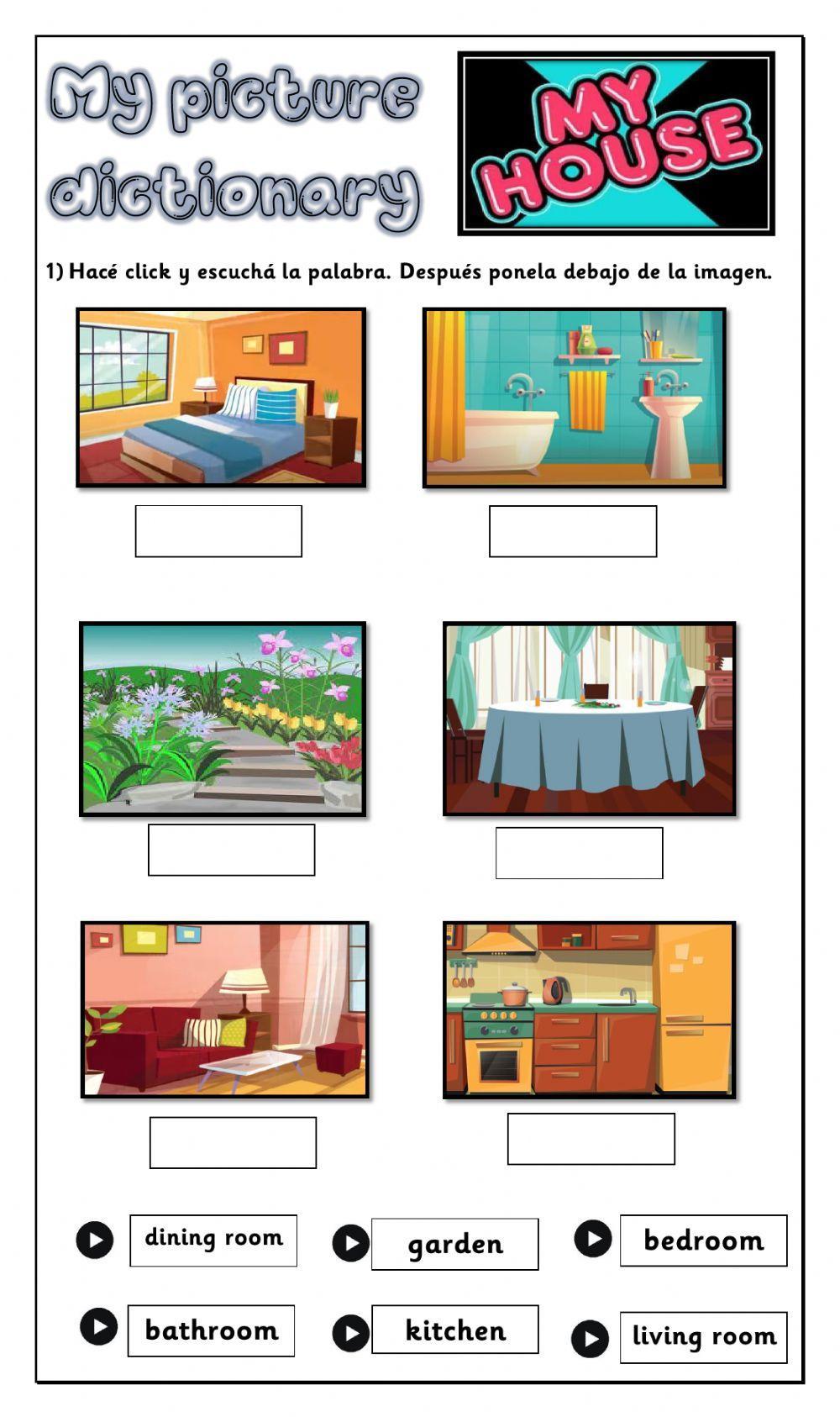 Picture Diction… | Free Interactive Worksheets | 269516