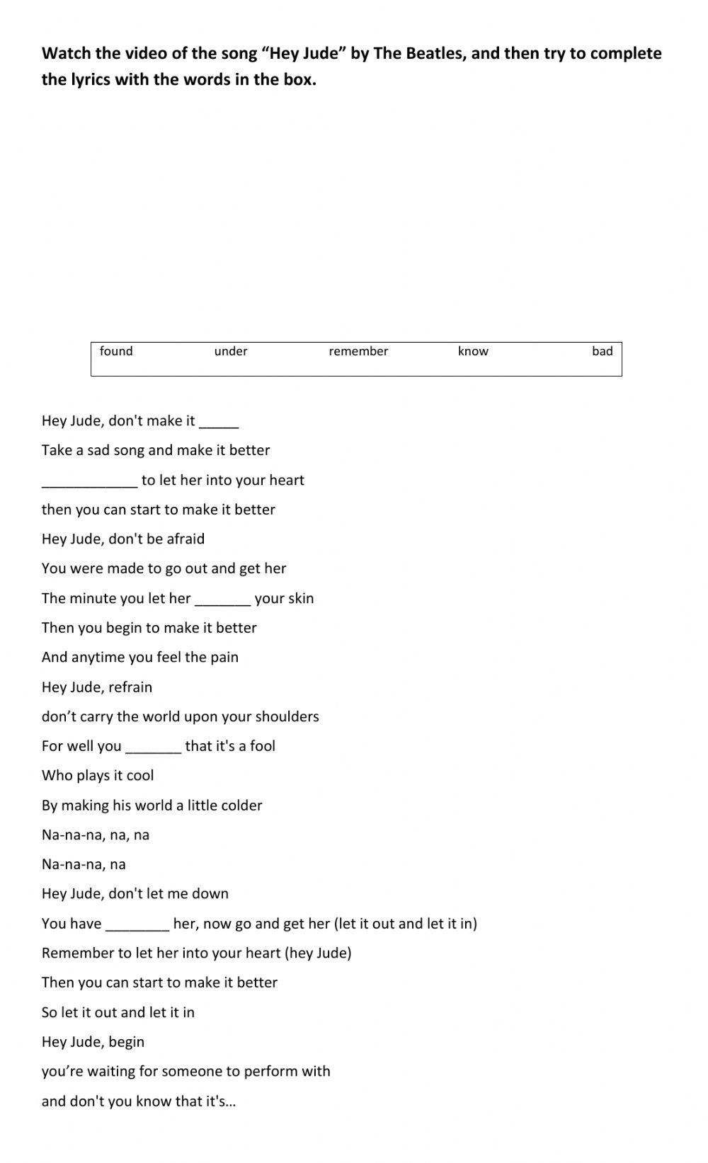 Hey Jude The Beatles | Wendy Henríquez | Live