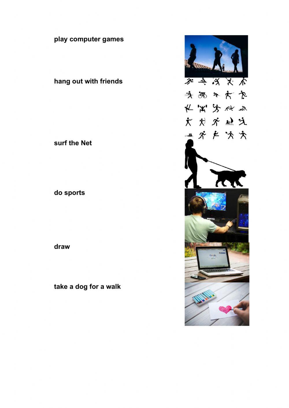 Free time activity for Grade 6 | Live Worksheets