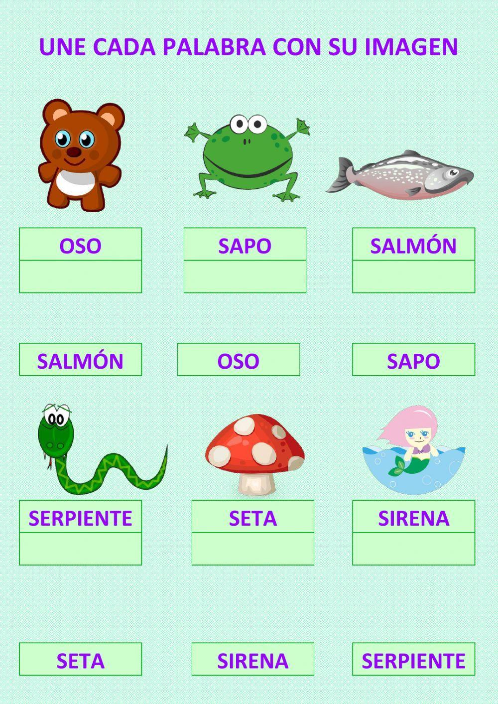 271955 | Animales letra s | IRECO | LiveWorksheets