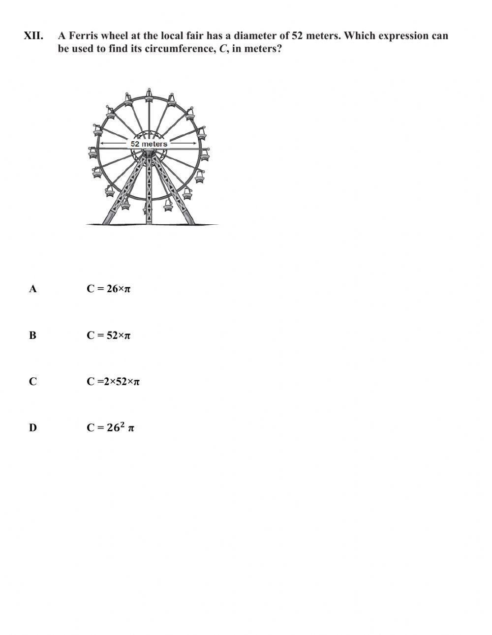 Grade 7 Math placement Test online exercise for | Live Worksheets