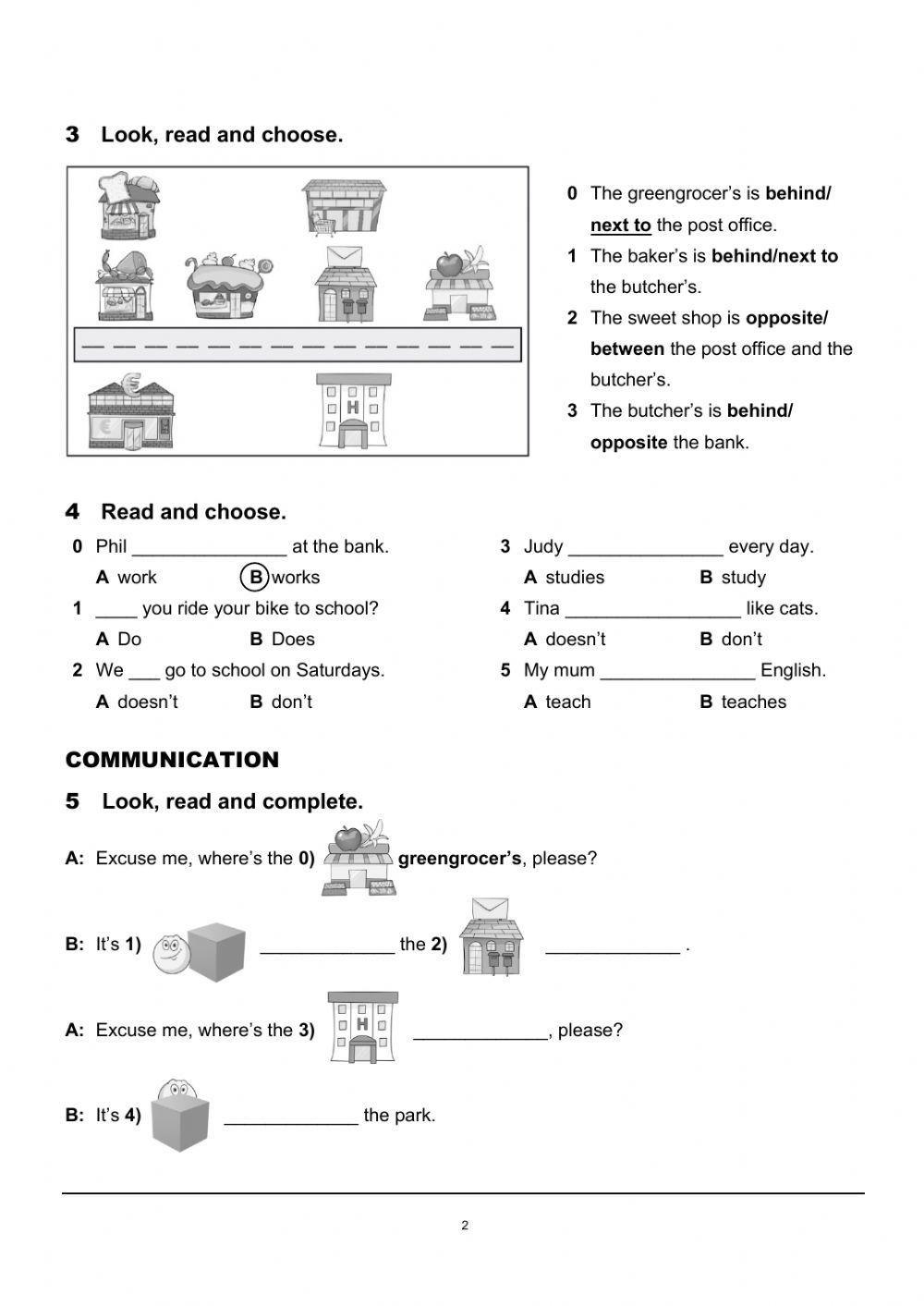 Prog. test activity | Live Worksheets