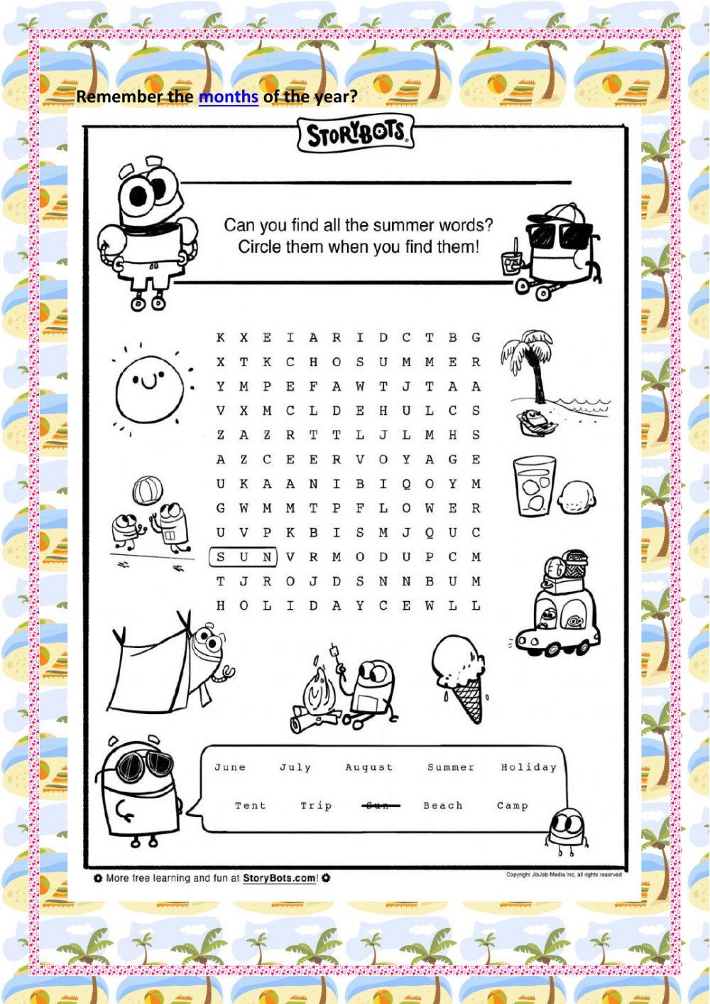 1072624 | summer time | efcon21 | LiveWorksheets