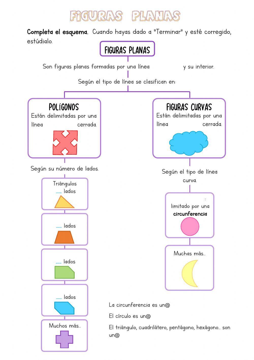 Figuras Planas | Free Interactive Worksheets | 273031