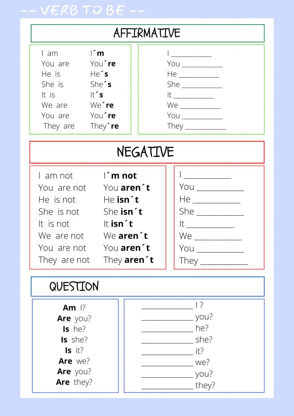 5831308-verb-to-be-affirmative-negative-question