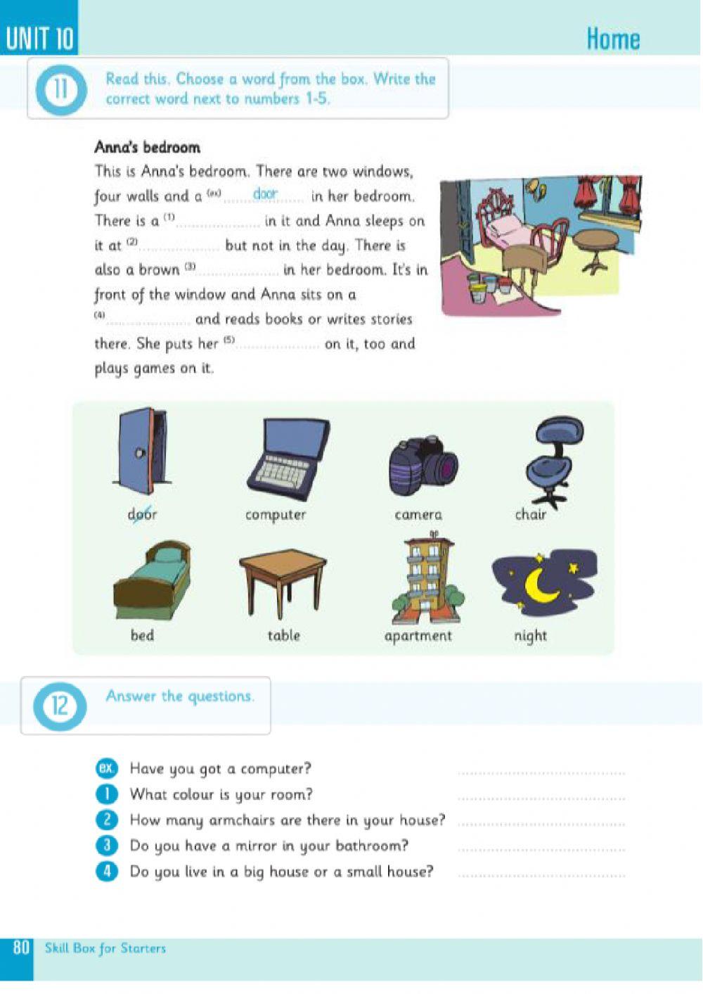 Home interactive activity for 2 | Live Worksheets