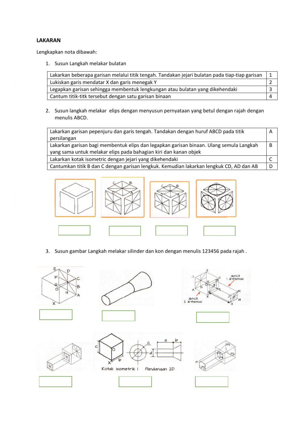 Lakaran worksheet | Live Worksheets