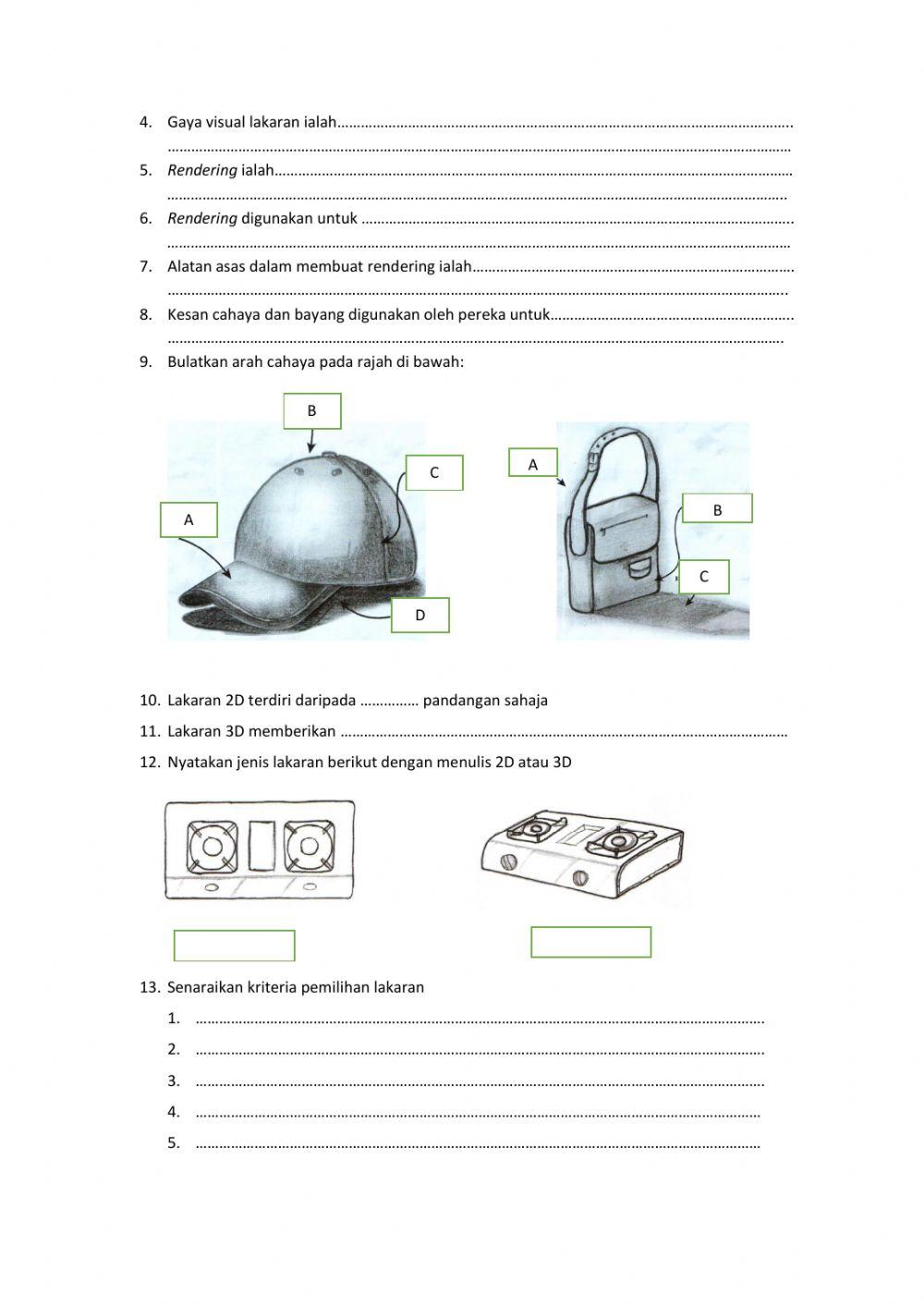 Lakaran worksheet | Live Worksheets