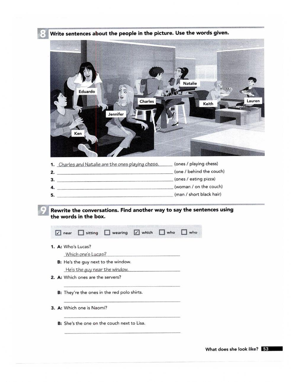Modifiers with participles and preopsitions