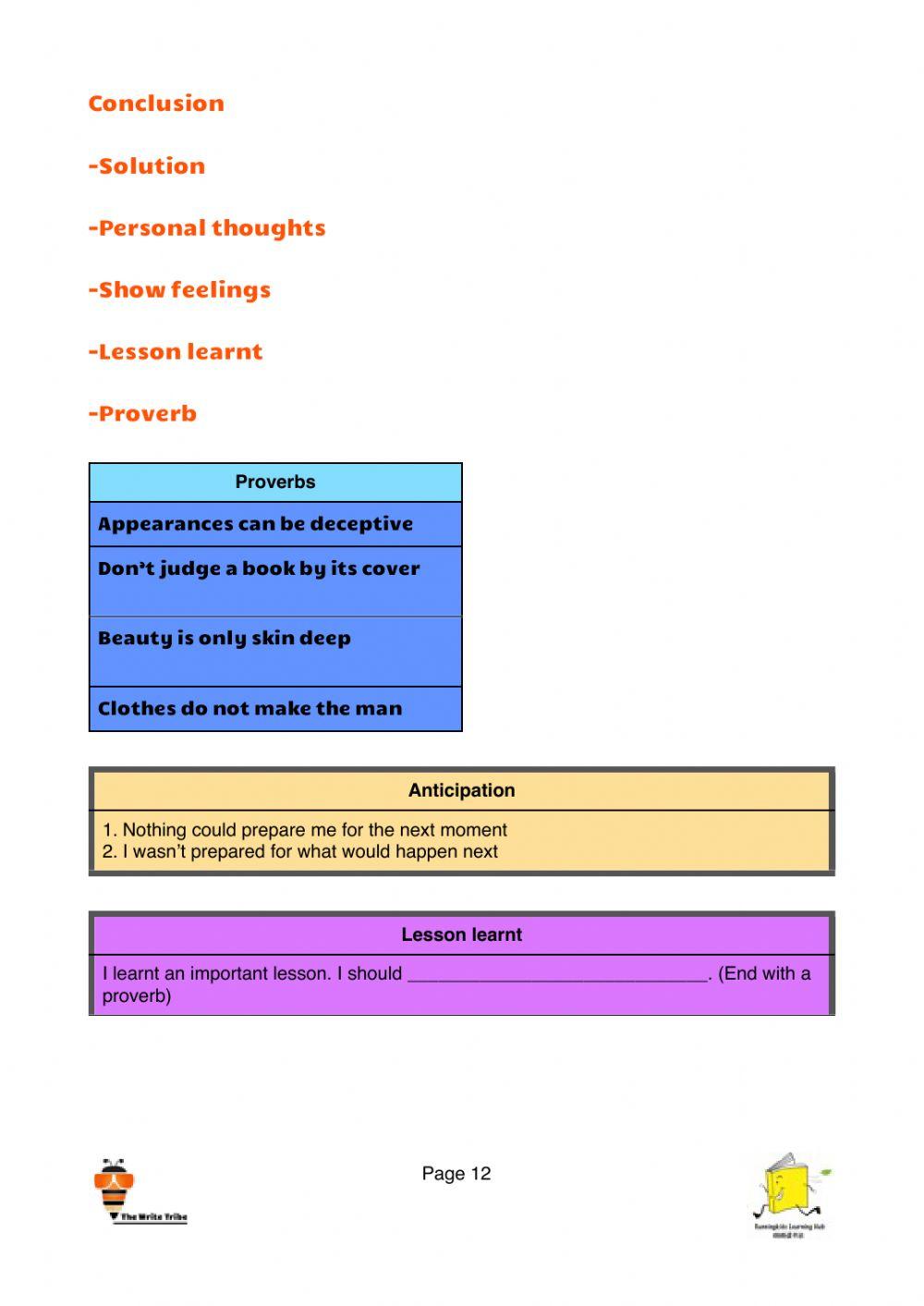 Week 4 e-learning p3-4 part 2 worksheet | Live Worksheets