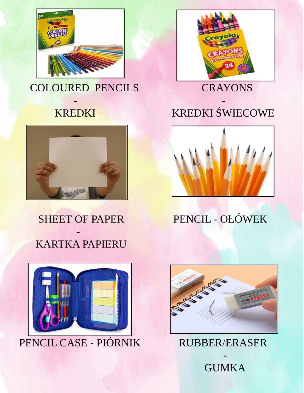Our colorful world worksheet | Live Worksheets