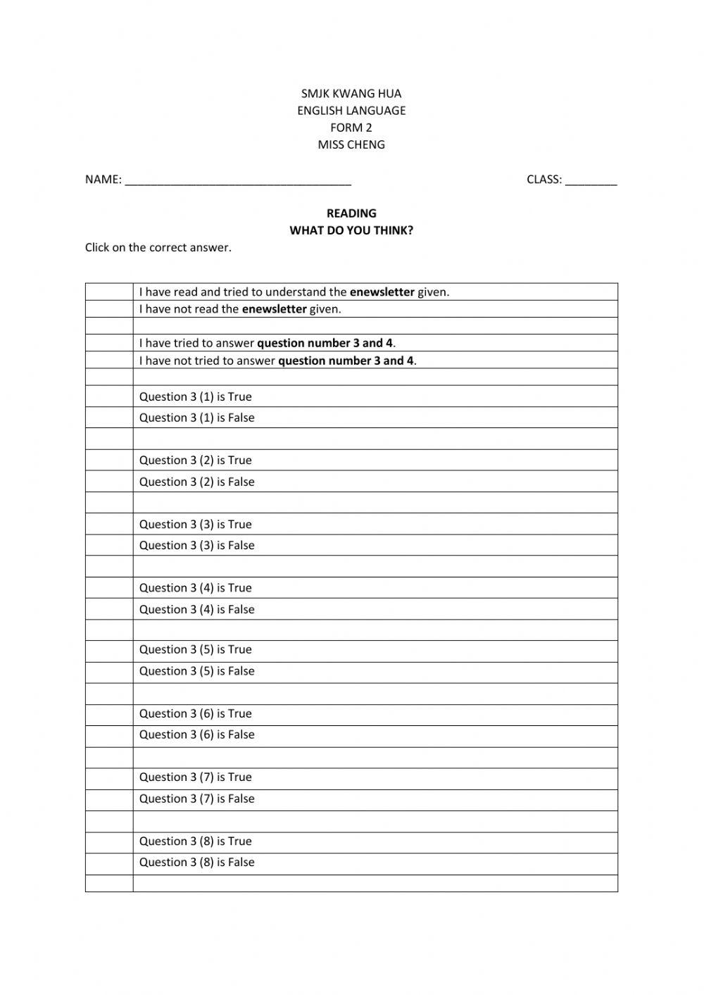 2R-reading-what do you think? 5841068 | MISSCHENG | Live